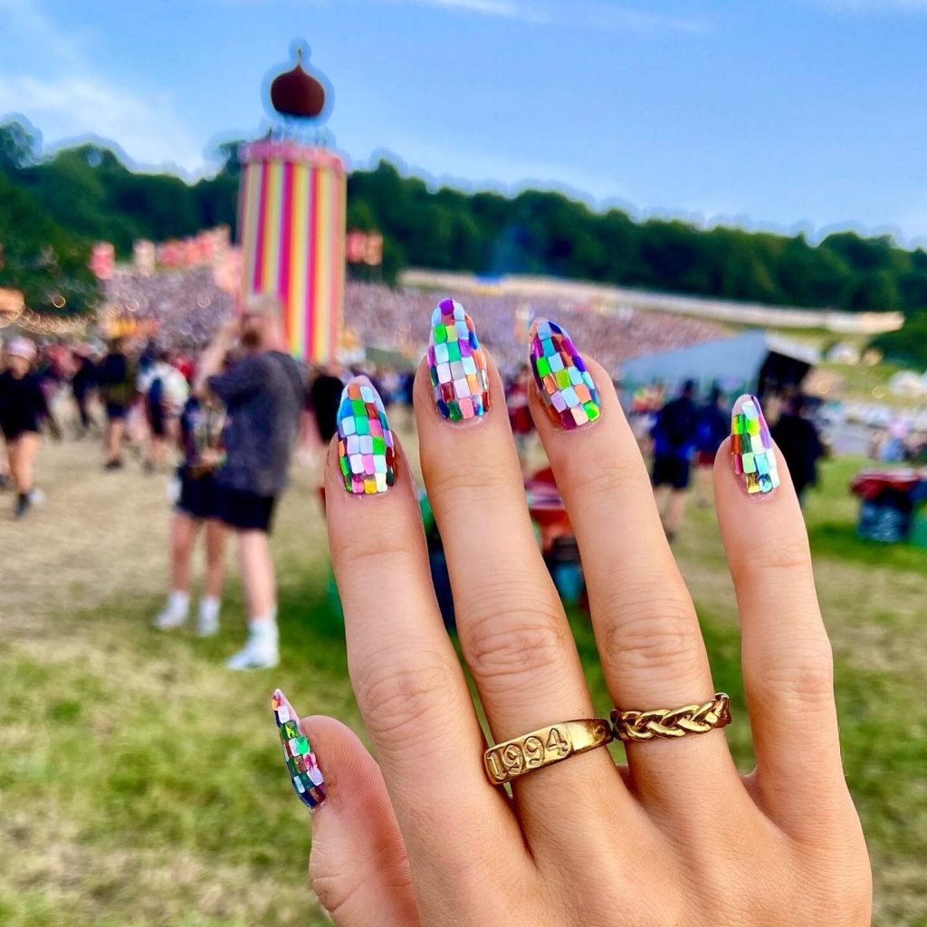 25+ Festival Nails: Sparkle And Shine With Vibrant Glam!