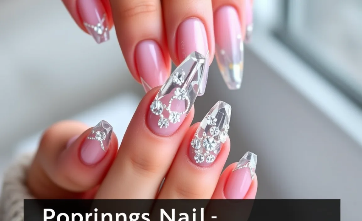 Stunning Crystal Nail Designs To Brighten Your Look!