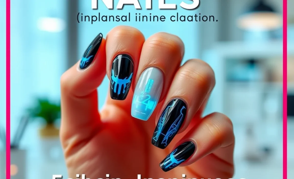 Tech-Inspired Nails: 5 **Brilliant** Manicures You **Must-Have**