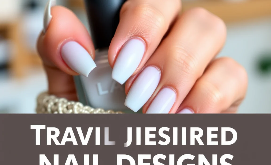 Travel-Inspired Nail Designs: Stunning Essentials